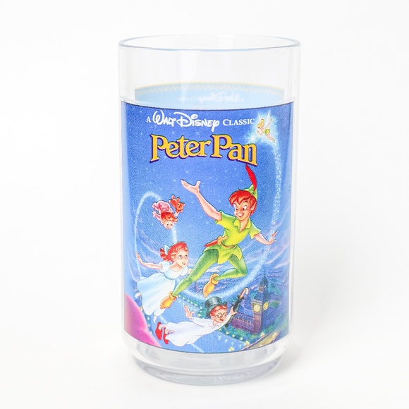 Disney | Dining | Disney Peter Pan Burger King 994 Vintage Plastic Cup ...